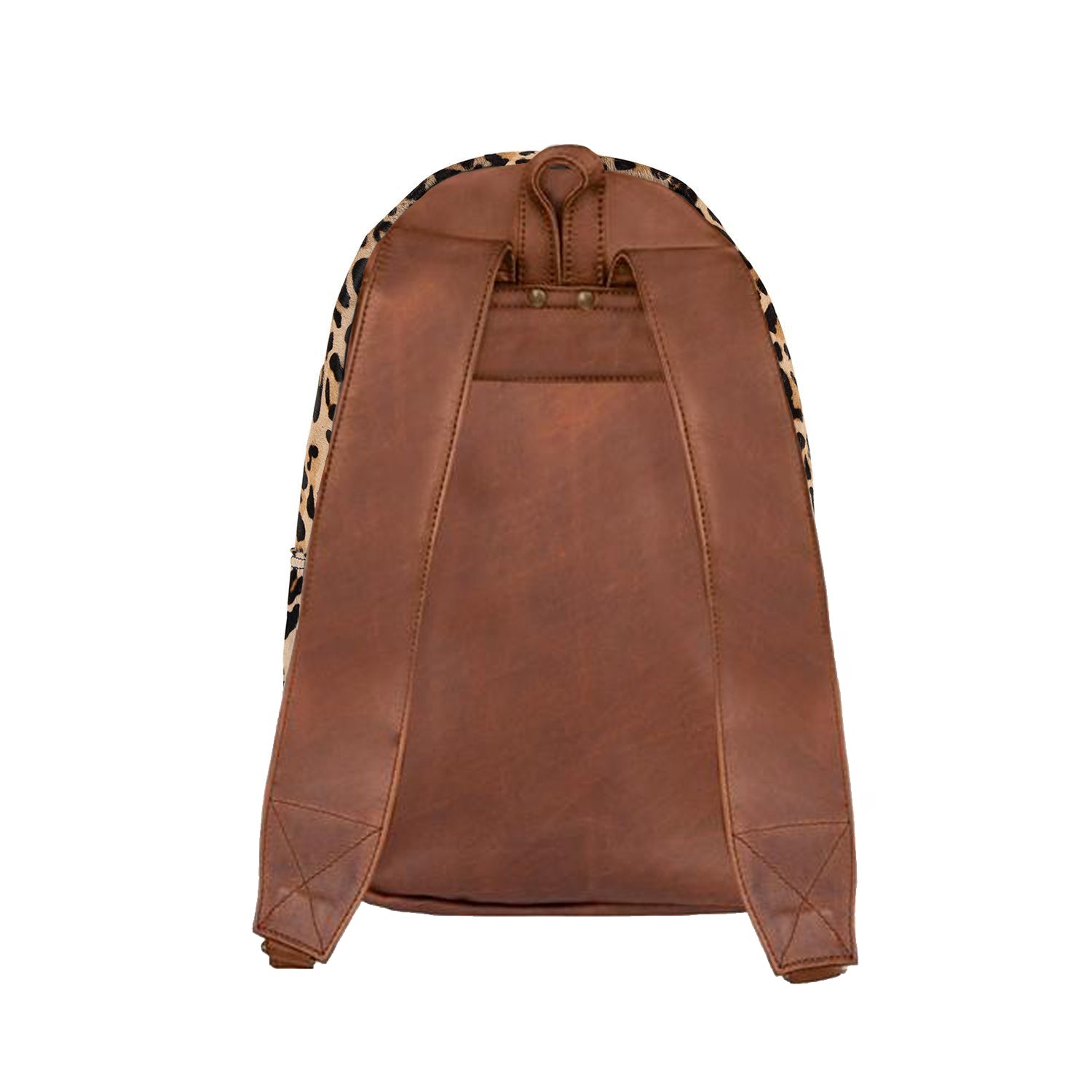 Leopard Print Backpack | Cowhide Backpack | Leather Backpack For Women ...