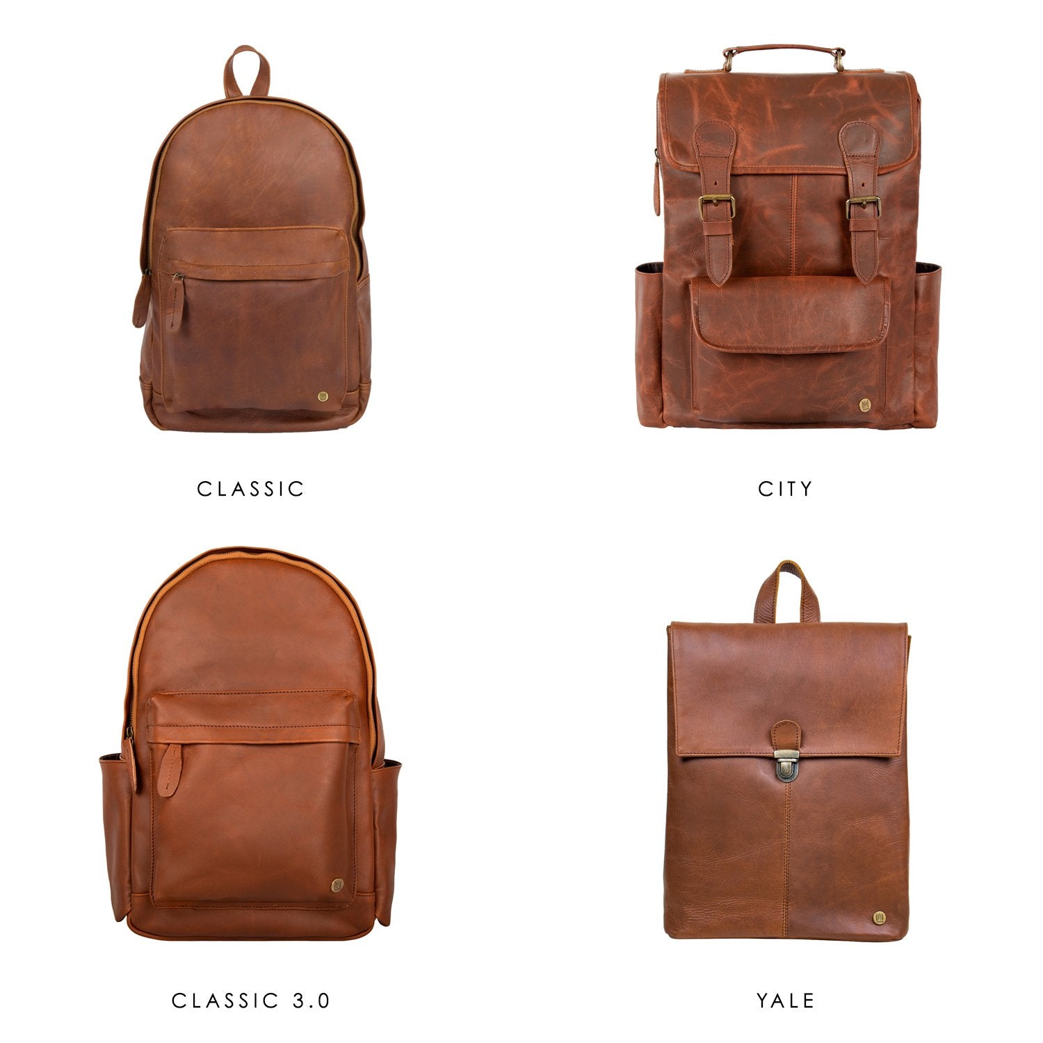 Company Logo Branded Leather Backpack | Corporate Gifts & Professionals ...