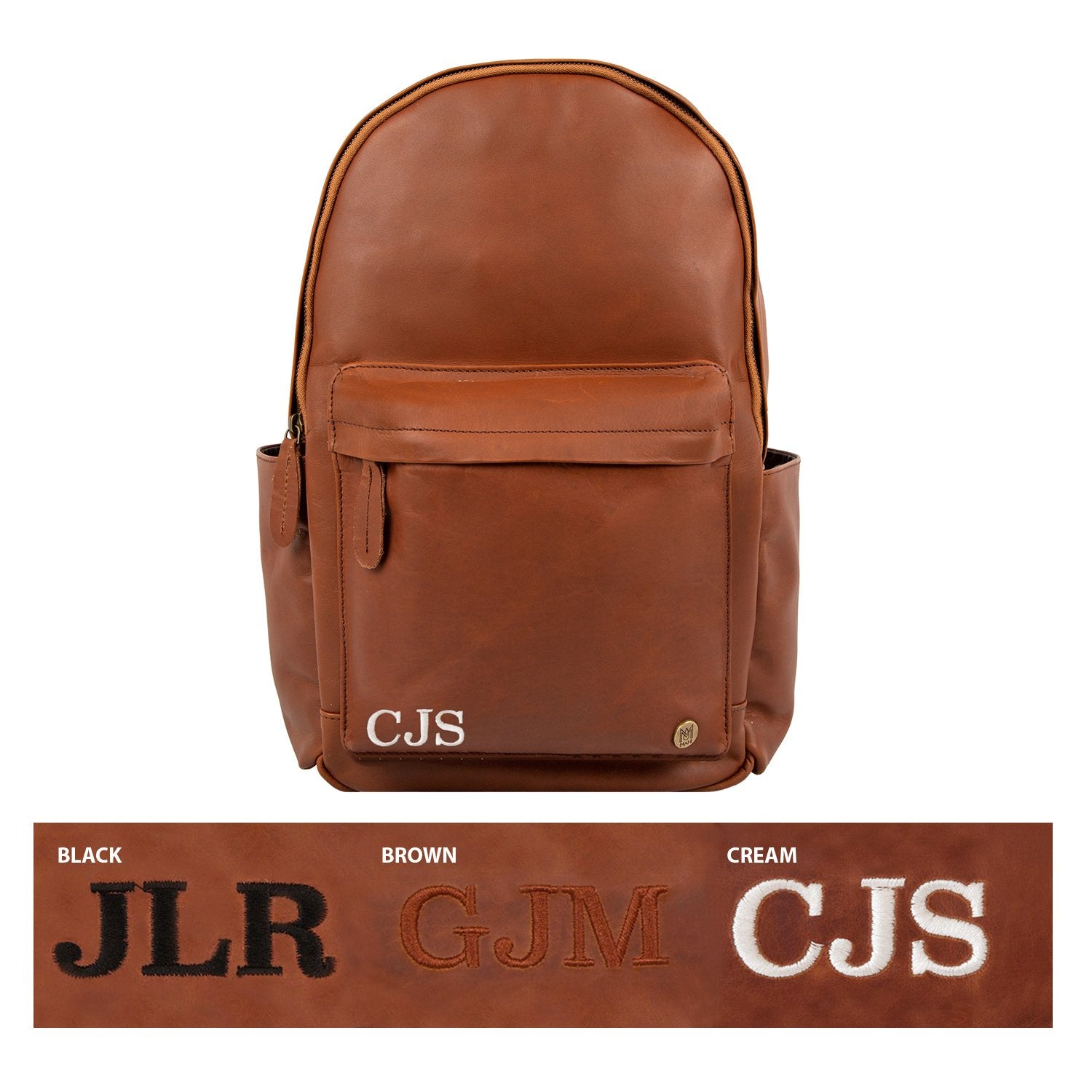 Brown Leather Backpack for Work and School - Great Graduation Gift ...