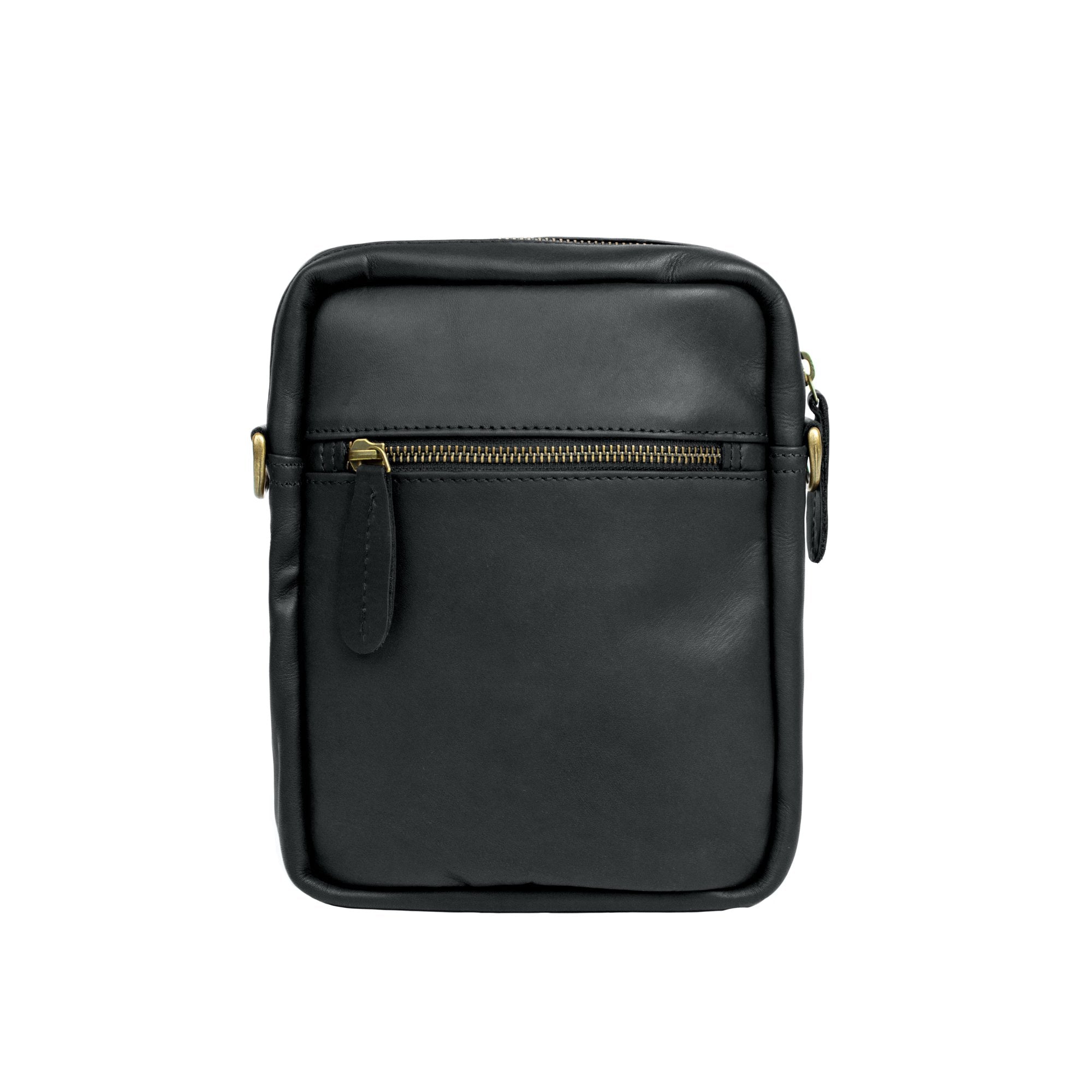 Black Premium Leather Flight Bag- Luxury Travel Bags and Accessories ...