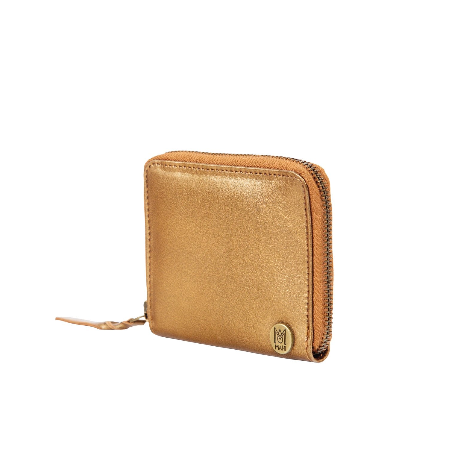 Bronze Leather Coin Purse - Luxury Handbag Accessories for Women – MAHI ...